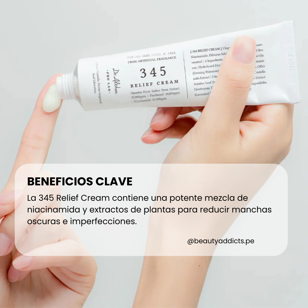 345 Relief Cream | Dr.Althea Perú ~ Crema regeneradora – Beauty Addicts
